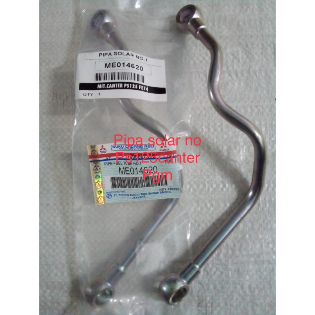 Jual selang pipa solar no 1 canter 125 HD ps125 Turbo 4D34T | Shopee ...