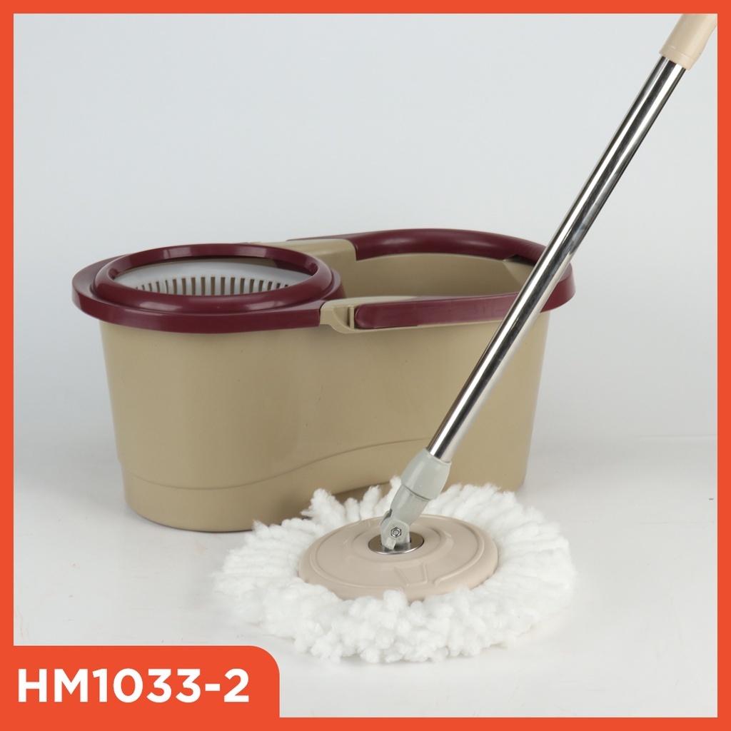 Jual MOP MAGIC SPIN SET ALAT PEL LANTAI / MOP DENGAN ROL PRAKTIS KAIN ...