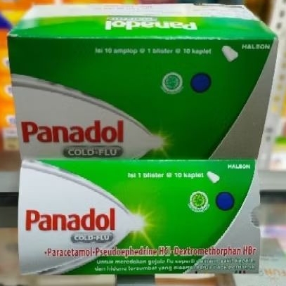 Jual PANADOL HIJAU FLU & BATUK 1 BLISTER ISI 10 KAPLET / PANADOL COLD ...