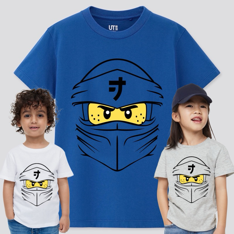 Jual KAOS NINJA GO ANAK KARAKTER NINJA GO JAY | Shopee Indonesia