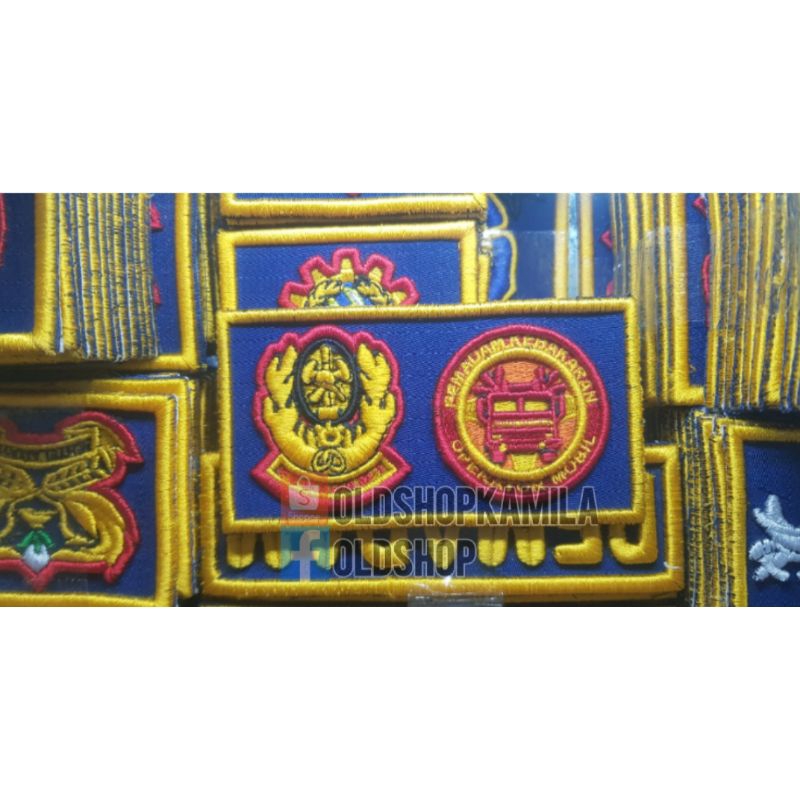 Jual brevet pemadam damkar PDL pemadam 1 - operator mobil Lis kuning ...