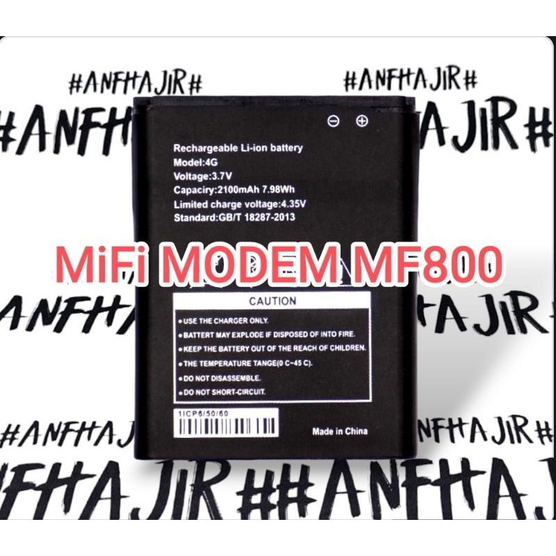 Jual BATRE BATREI MODEM MiFi 4G Lte MF800 BATRAI BATERAI WiFi MF-800 MF ...