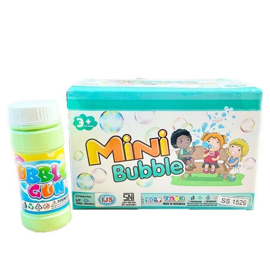 Jual Mainan Anak REFIL BUBBLE BOTOL 50ml/ Mainan Refill Air Isi Ulang ...