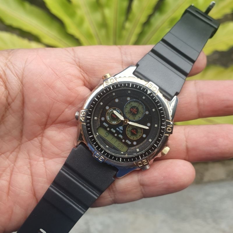 Jual Jam Tangan analog digital Citizen Promaster C410 | Shopee Indonesia