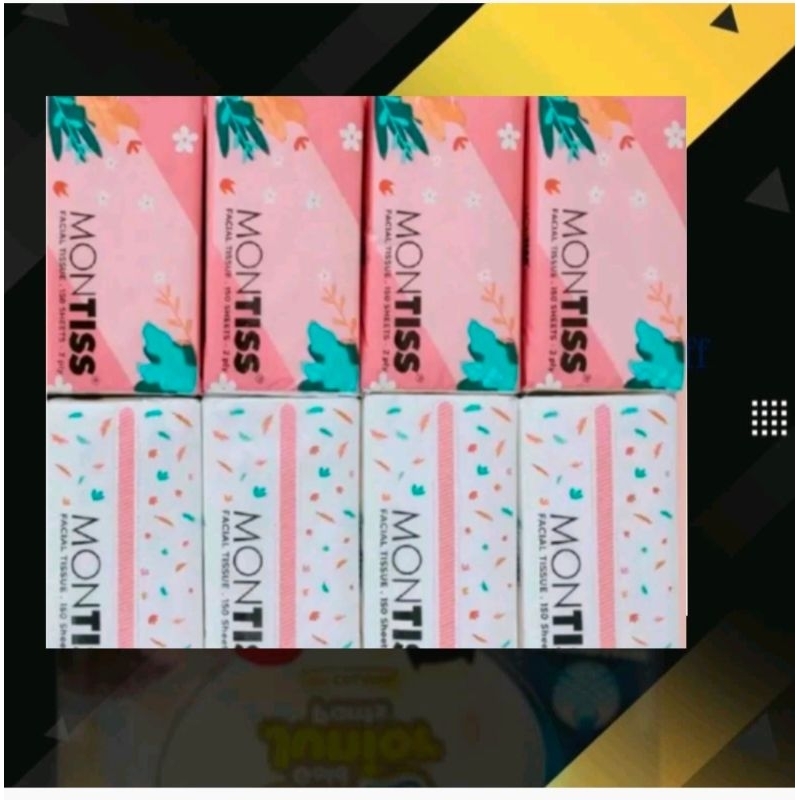 Jual Montiss Facial Tissue 150 Sheets [10 Pack] | Shopee Indonesia