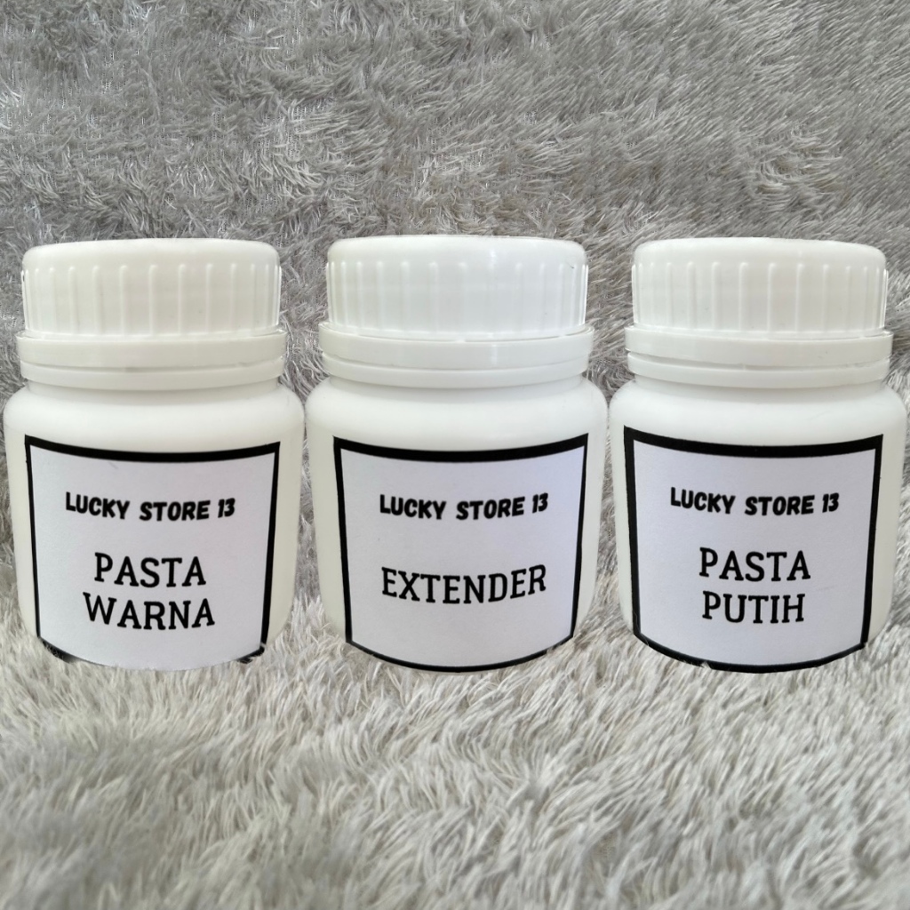 Jual Pasta Warna / Pasta Putih / Extender Sablon 250gr Rubber NF Kain ...
