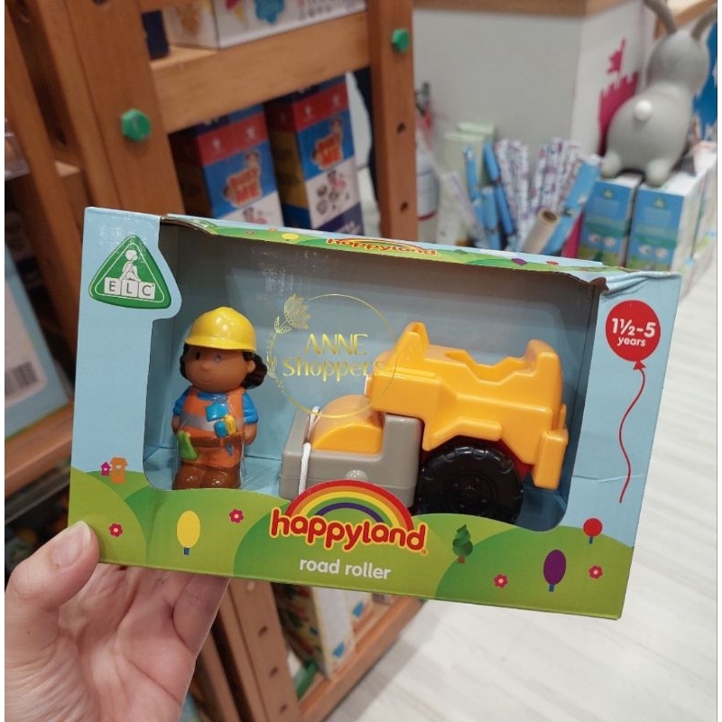 Jual ELC Happyland road roller bulldozer playset | Shopee Indonesia