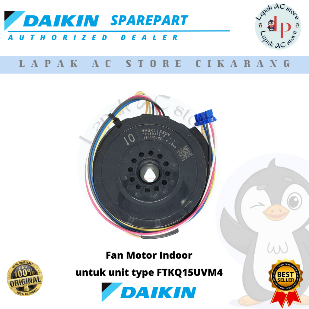 Jual Motor Fan Indoor / Fan Motor Indoor AC DAIKIN Thailand Inverter 1/ ...
