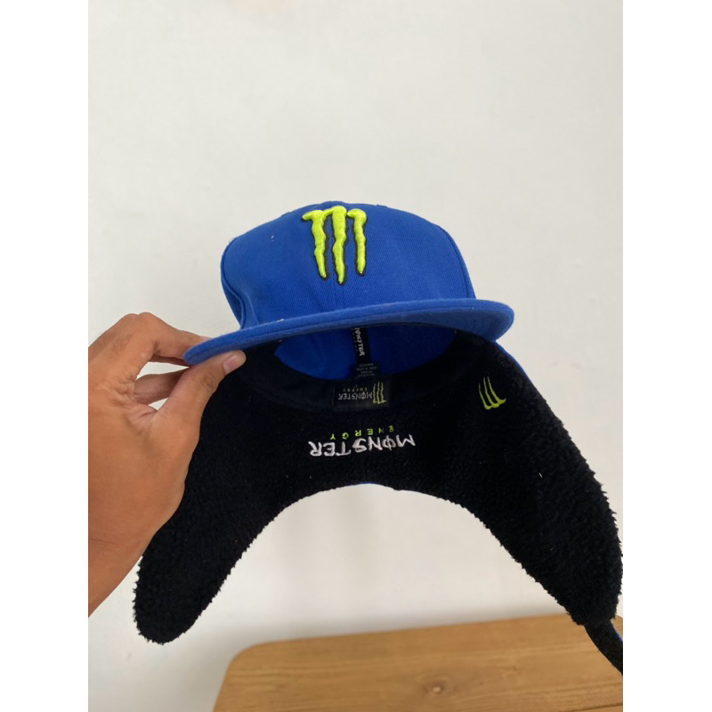 Jual topi second bekas monster energy drink winter | Shopee Indonesia