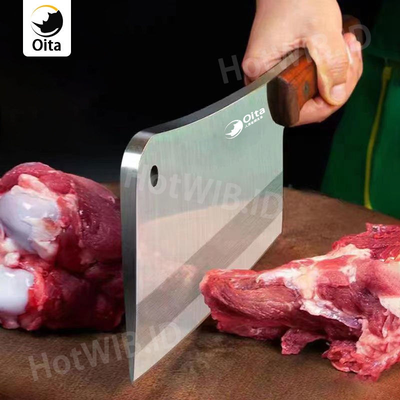 Jual Pisau Dapur Jumbo Professional Super Tajam Chef Knife Pisau Daging ...