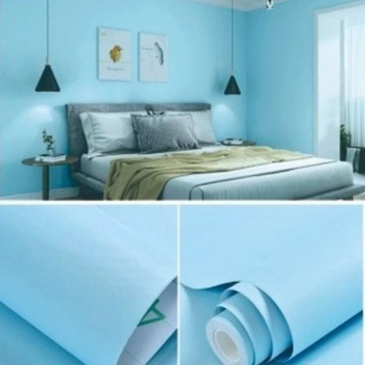 Jual Wallpaper Dinding Polos Abu 45cm x 10m Wallpaper Dinding 10 meter ...