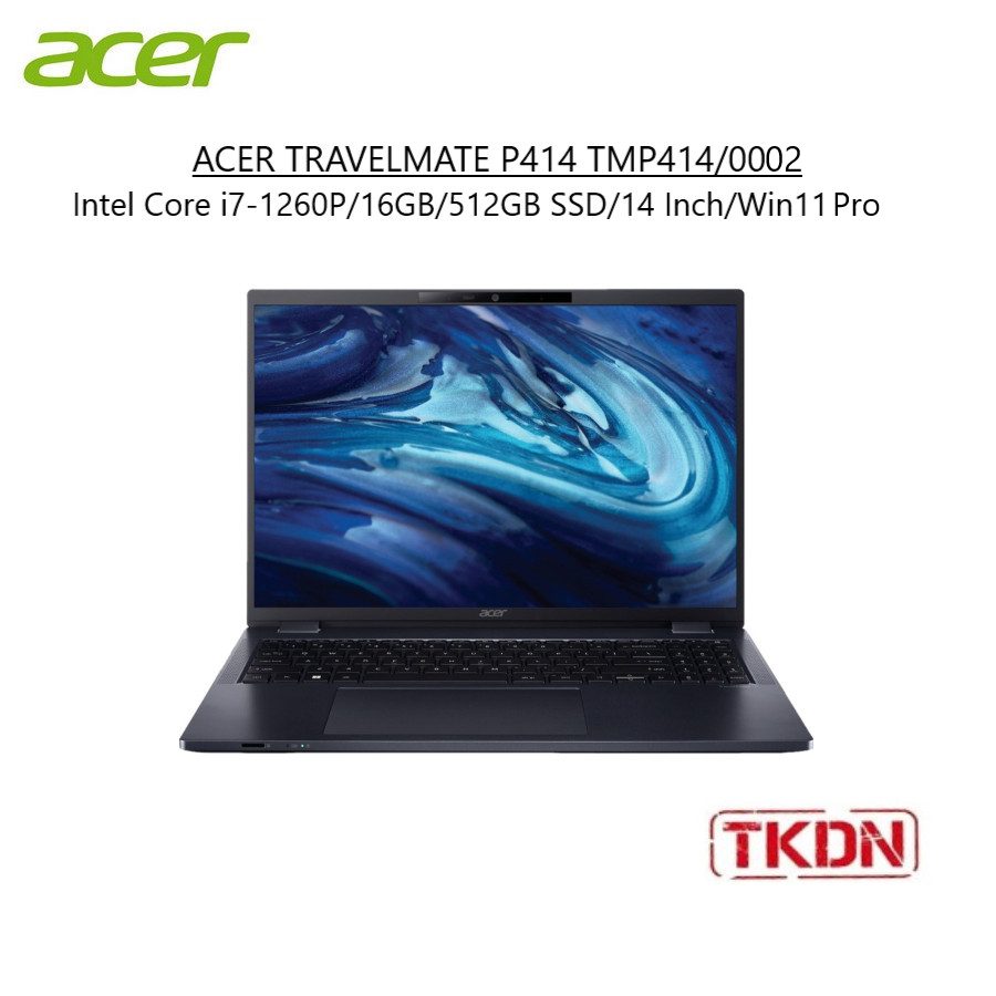 Jual ACER Travelmate P414 TMP414/0002 - i7-1260P/16GB/512GB/14 Inch ...