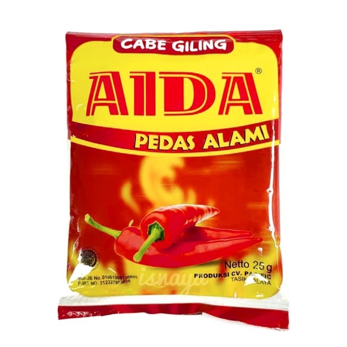 Jual Bumbu Aida Cabe Bubuk isi 10 Sachet | Shopee Indonesia