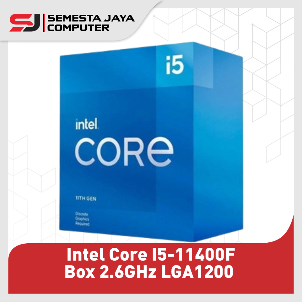 Jual Intel Core I5-11400F Box 2.6GHz LGA1200 Processor Intel I5 11400 F | Shopee Indonesia