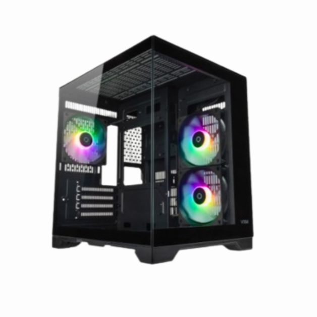 Jual Tecware VXM EVO Core Infinity TG RGB MATX Case, with 3x Fixed RGB ...