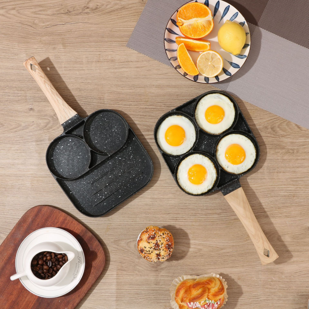 Jual Panci Penggorengan Telur Pan cake Cetakan Waffle Non Stick Wajan ...
