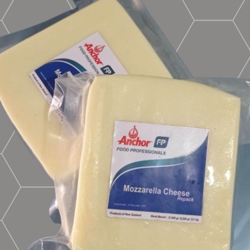 Jual Keju Mozzarella Anchor 250gr mozzarella kemasan ekonomis ...