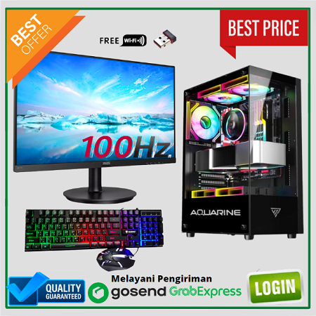 Jual PC Lengkap Gaming i5 3470 (GTX 1650 4GB ) Cocok Editing Render ...