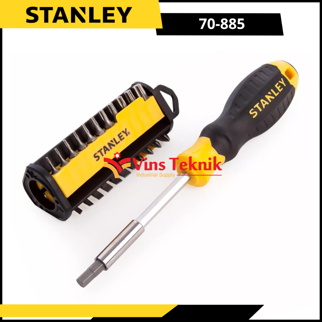 Jual Tools Obeng Set 35 Pcs Multi Bit 70885 ScrewDriver Stanley 70-885 ...