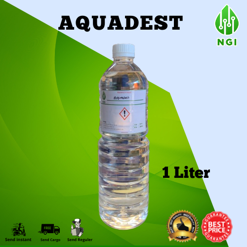 Jual Aquades 1 liter | Shopee Indonesia