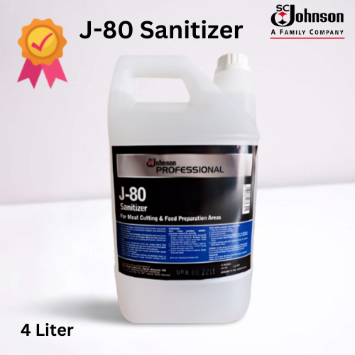 Jual SC Johnson J-80 Sanitizer Food Grade 4 L (untuk Peralatan Makanan ...