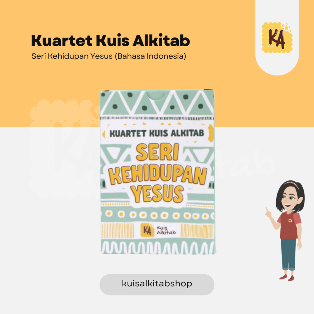 Jual Kuartet Kuis Alkitab Seri Kehidupan Yesus/Kuartet Kristen ...