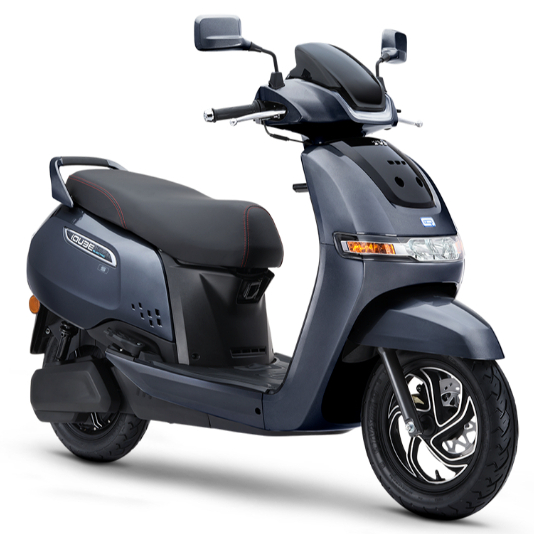 Jual [Motor Listrik] TVS Motor iQube Electric S - Mercury Grey | Shopee ...