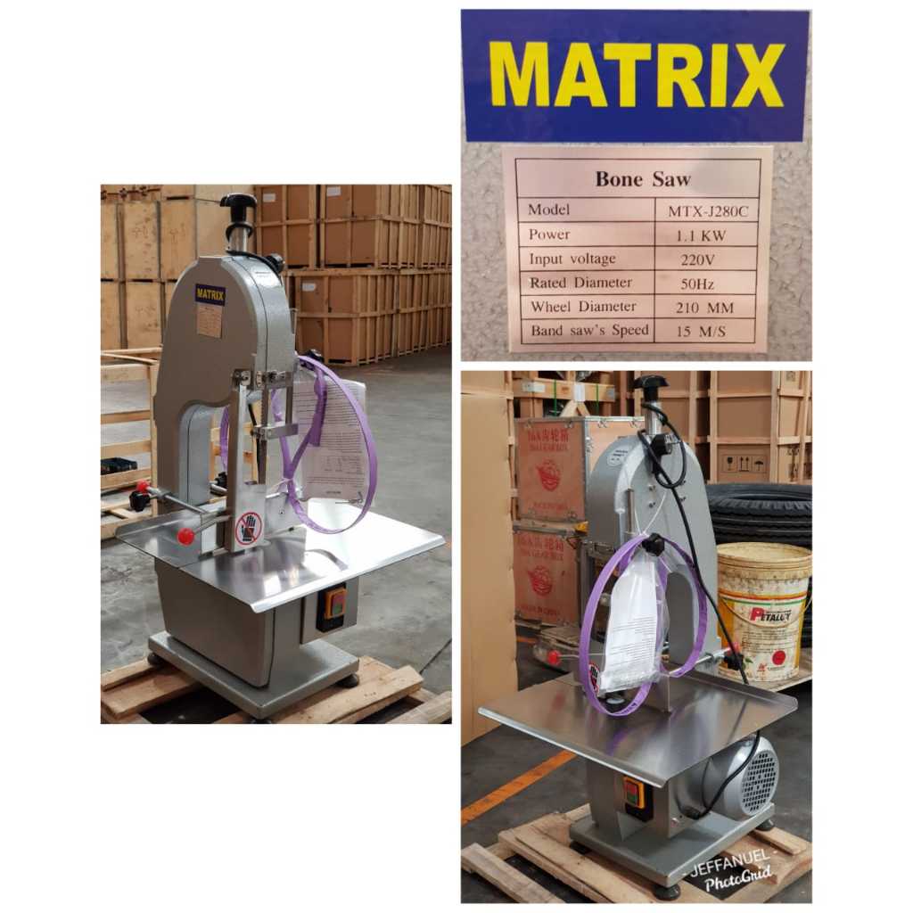Jual Mesin Potong Tulang Sapi Bone Saw Matrix Mtx J280c Shopee Indonesia