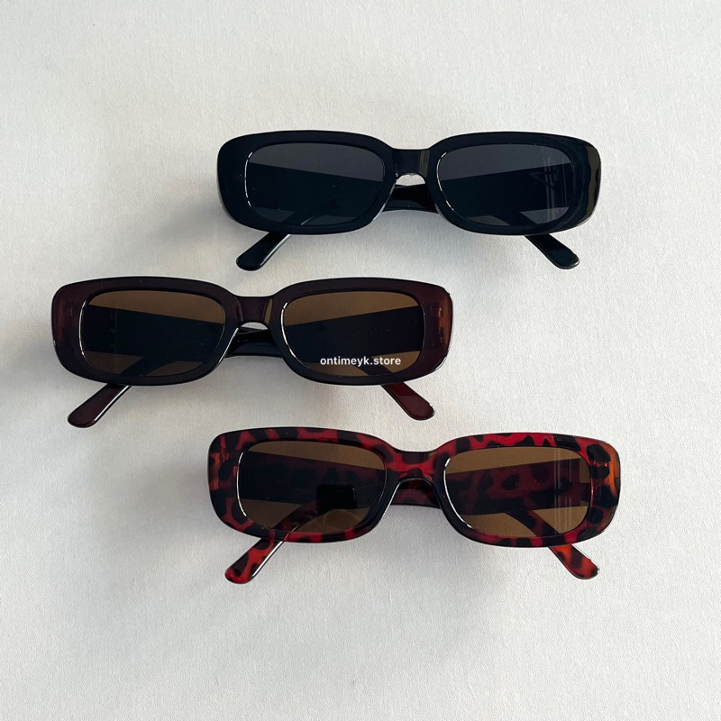 Jual Kacamata Hitam Retro Vintage Sunglasses Pria Wanita Black Leopard (Bisa COD) | Shopee Indonesia