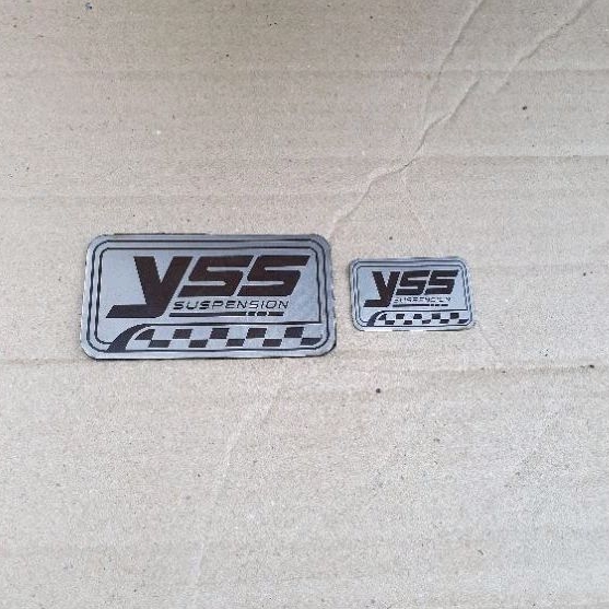 Jual EMBLEM YSS HUNGGER AIRBLADE TUTUP SENSOR STAINLES PNP TINGGAL ...