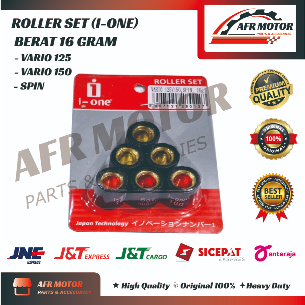 Jual ROLLER ROLER I ONE 16 GRAM VARIO 125 VARIO 150 PCX ADV BEAT DELUXE STREET GENIO SCOOPY ESP ...