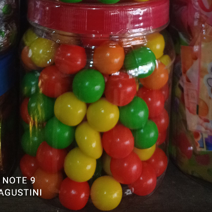 Jual Permen Karet Babaloon/Permen Karet Bulat Warna Warni/Permen Karet ...