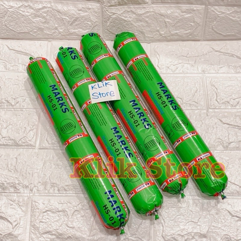 Jual Silikon Netral Sosis MARKS 620 ml Lem Silen / Sealant // PER DUS ...