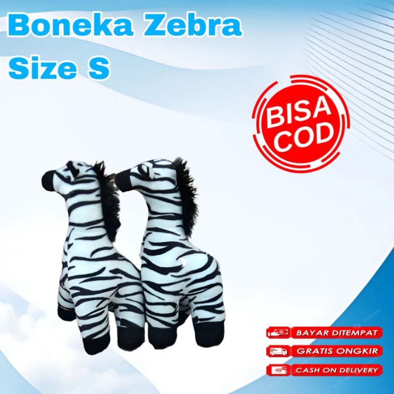 Jual Boneka Zebra Lucu Terlaris Ukuran S | Shopee Indonesia