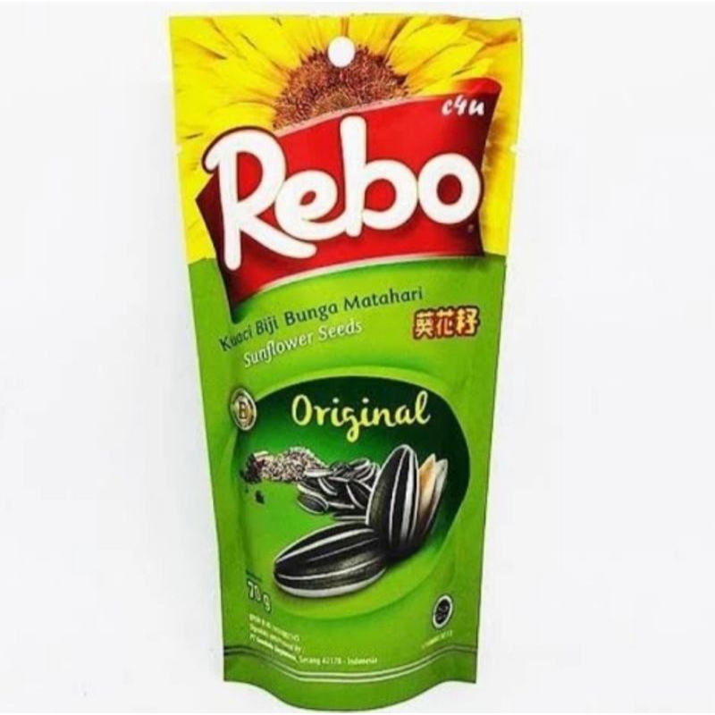 Jual Rebo Kuaci Original 70gr, Rebo Kuaci Green Tea 70gr, Rebo Kuaci ...