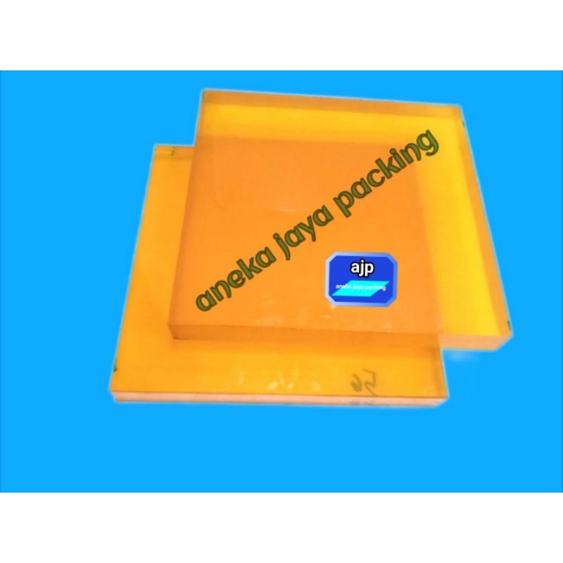 Jual polyurethane sheet 20mm x 12cm x 12cm pu kuning lembaran | Shopee ...
