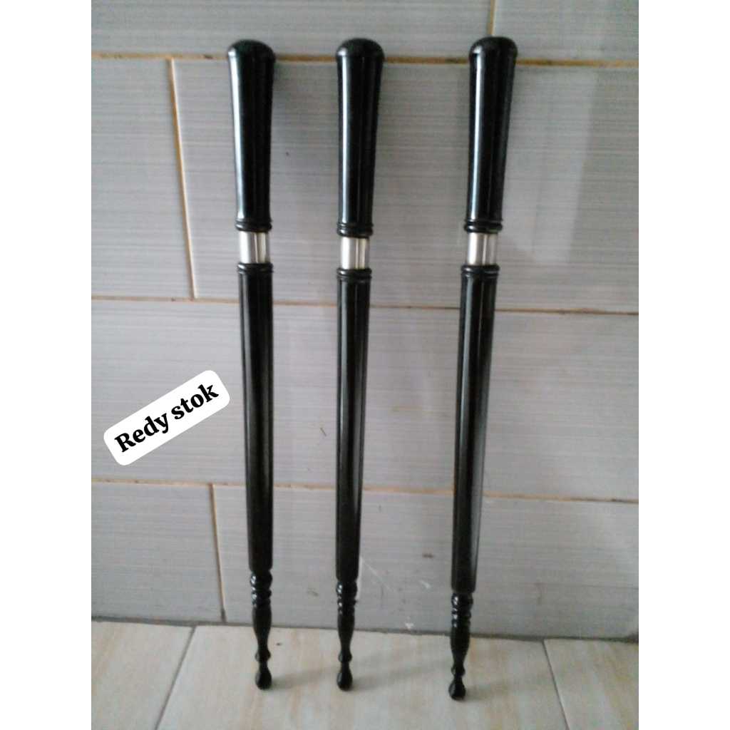 Jual Tongkat Komando Kelor Hitam Model Zulfikar Unik | Shopee Indonesia