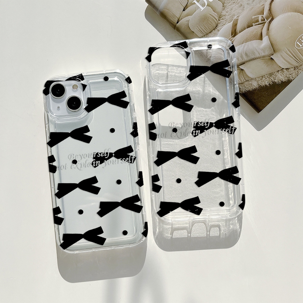 Jual CASE pita hitam Cocok Untuk iPhone 7 8 6 6 S Plus 11 13 12 14 15 ...