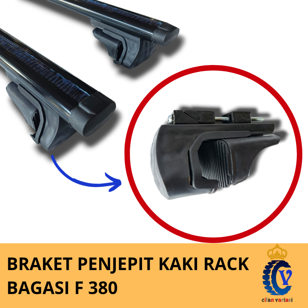 Jual Cilan Variasi - Braket Cross Bar Kaki Rack Bagasi Atas Mobil ...