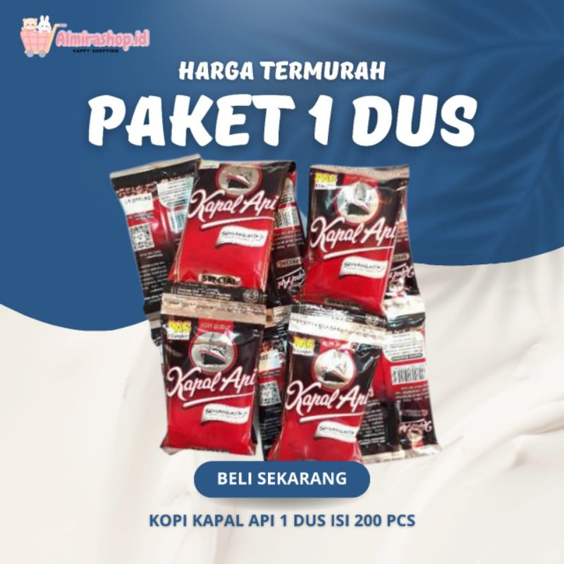 Jual PAKET 1 DUS | Kopi kapal api mini renceng 1dus 1karton 20renteng ...