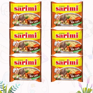 Jual MIE INSTAN KUAH SARIMI RASA IGA SAPI (6PCS) | Shopee Indonesia