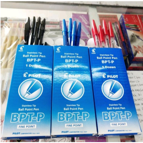 Jual Ballpoint, Bolpen, Pulpen Pilot BPTP Fine Point Stainless Tip ...