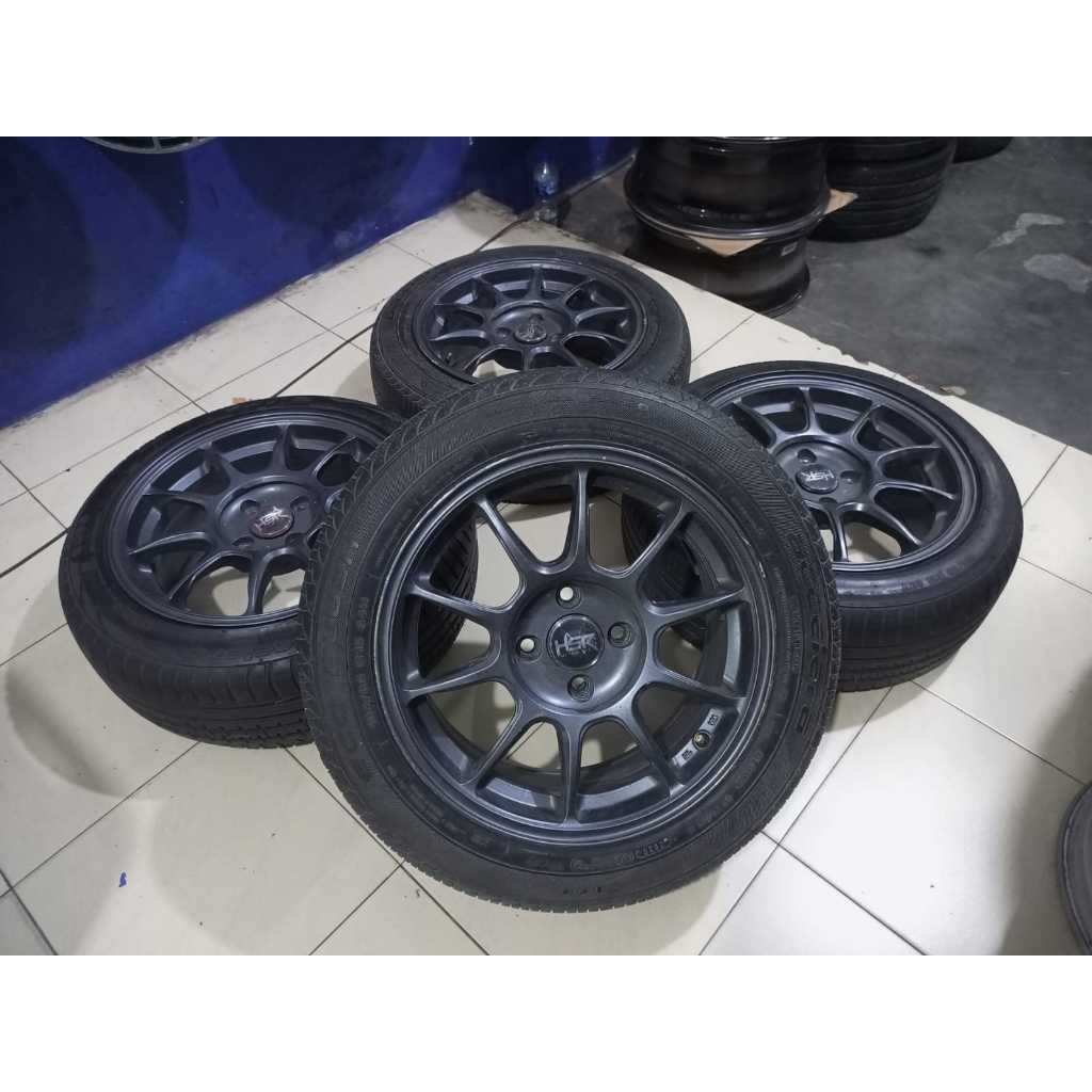 Jual VELG RACING SEKEN TYPE HSR ZICO R15 PCD 4X100 PNP JAZZ AGYA BRIO DLL | Shopee Indonesia