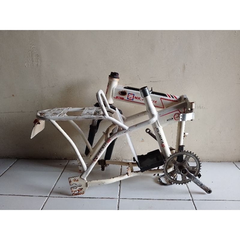 Jual Frame Rangka Sepeda Listrik Mr jackie Ukuran 16 Inch | Shopee ...