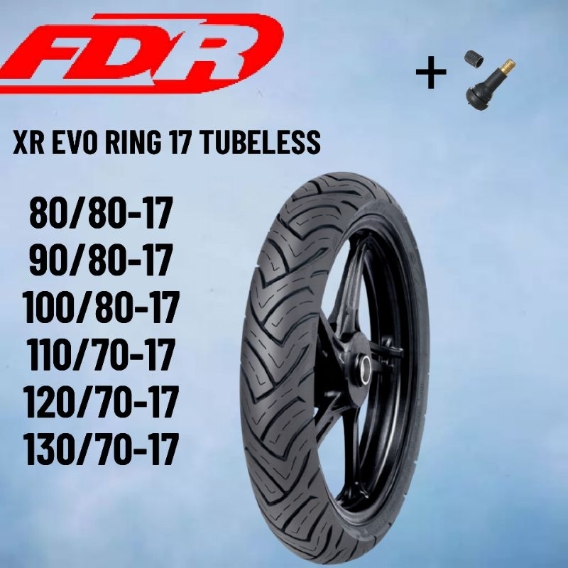 Jual Ban Motor Ring 17 FDR SPORT XR EVO 80/80 90/80 Ban FDR Ring 17 ...
