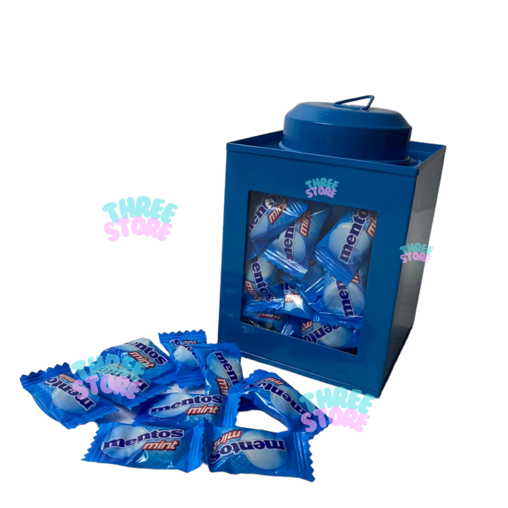 Jual Parcel Kaleng Permen Jadul / Hampres Toples Permen Mentos Mint ...