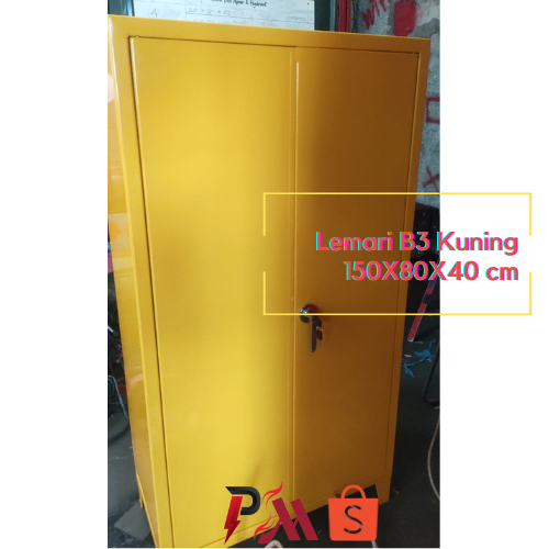 Jual LEMARI B3 150 x 80 x 40 CM CABINET LABORATORIUM KIMIA PENYIMPANAN BARANG BERACUN BERBAHAYA ...