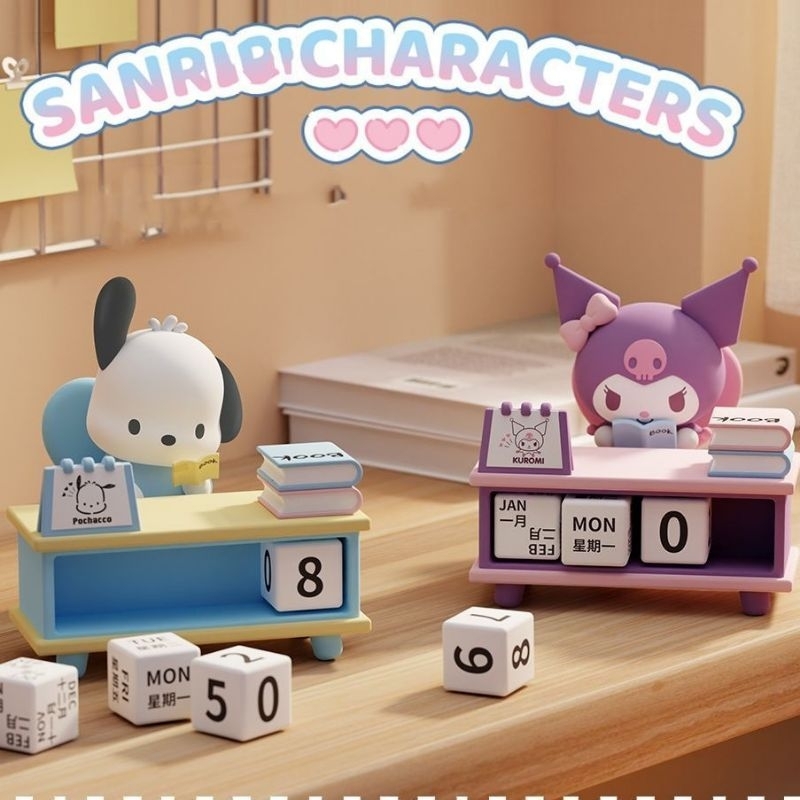 Jual kalender meja kuromi table calender pochacco figure kalender ...
