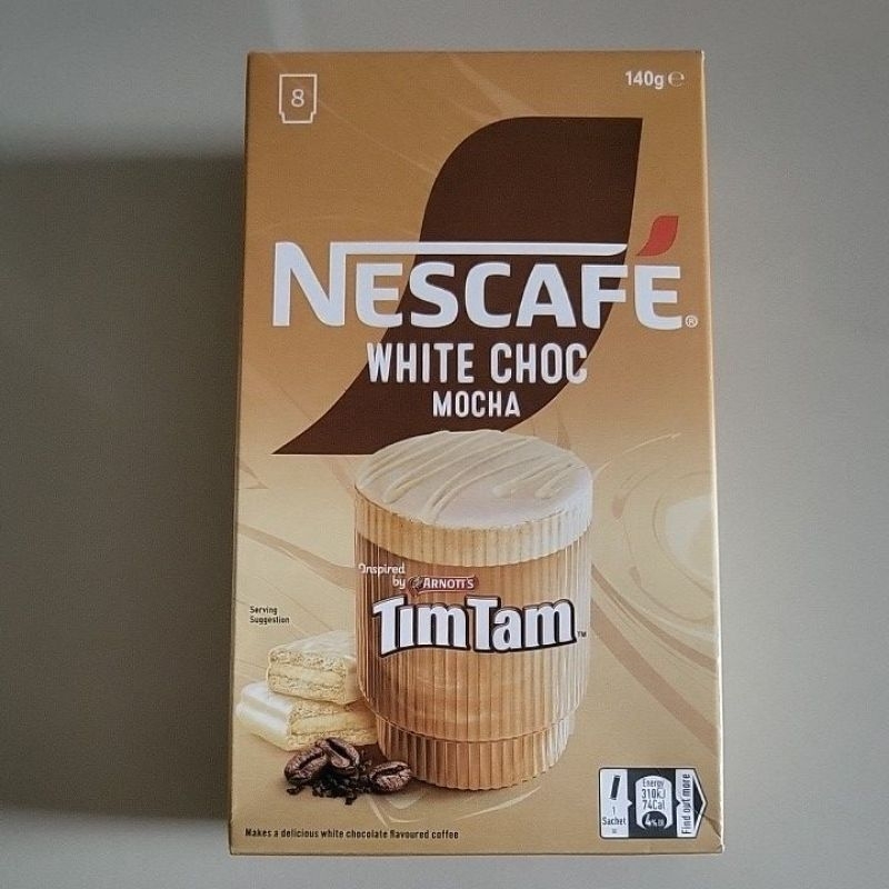 Jual Nescafe White Choc Mocha Timtam 8 Sachet | Shopee Indonesia