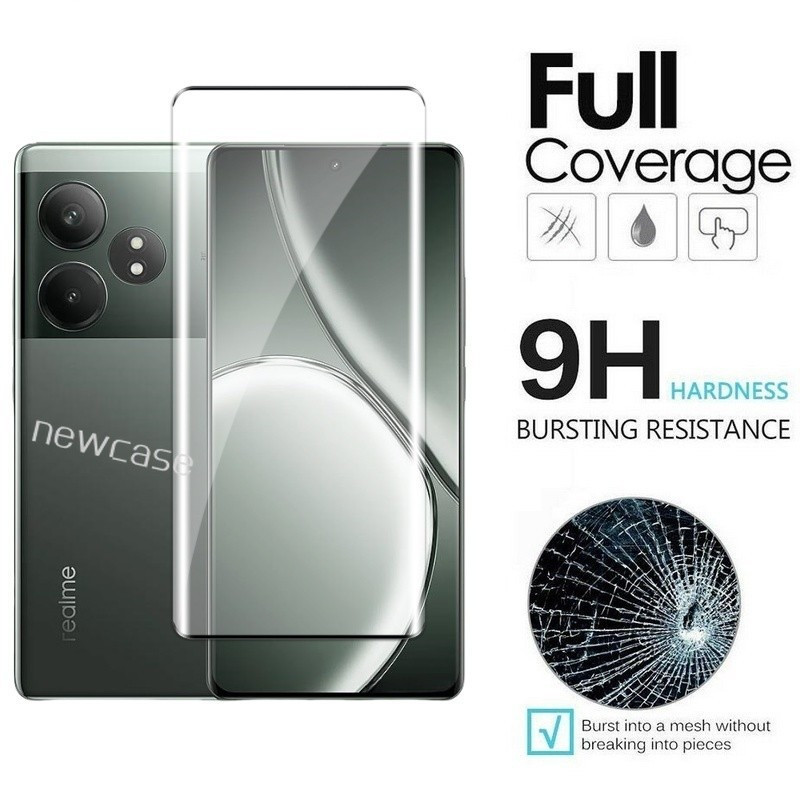 Jual Realme Gt 6 Tempered Glass Full Cover Uv Liquid Cairan Bening Clear Anti Gores Kaca ...